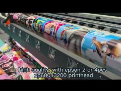 Digital Eco Solvent Printing Machine , 2.5m Flex Banner Printing Machine