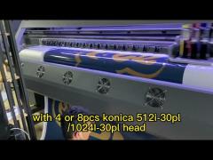 3.2m 10ft Outdoor Solvent Printer , Multicolor Konica Solvent Printer