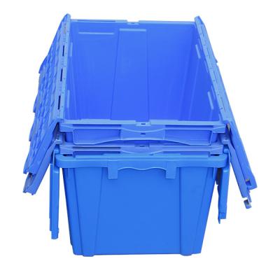 China Logo Customized Logo Folding Collapsible Stackable Crate for Fruit Transportation for sale