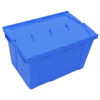 China Logo Customized Logo Folding Collapsible Stackable Crate for Fruit Transportation for sale