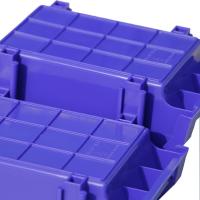 China Essential Plastic Packaging Parts Box 180x120x80mm 3kg Load Capacity for sale