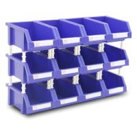 China Essential Plastic Packaging Parts Box 180x120x80mm 3kg Load Capacity for sale