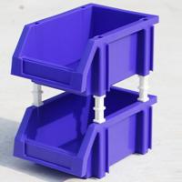 China Essential Plastic Packaging Parts Box 180x120x80mm 3kg Load Capacity for sale