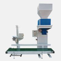 China Semi Automatic Pellet Packing Machine 1.3KW Touch Screen Display Pellet Bagging  Machine for sale