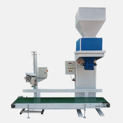 China Semi Automatic Pellet Packing Machine 1.3KW Touch Screen Display Pellet Bagging  Machine for sale