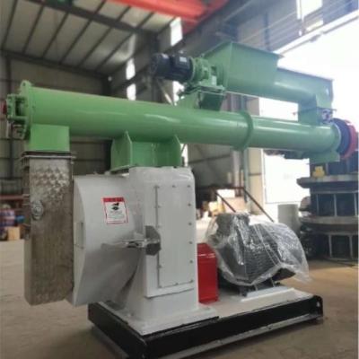 China 22kw Fish Feed Pellet Machine 800-1000kg/H Chicken Pellet Maker Animal Feed Pellet Mill for sale