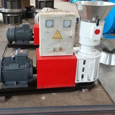 China 15kw Pelleting Machine 300-500kg/h Feed Pellet Mill Pellet Machine for sale