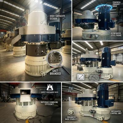 China Multi Biomass Raw Material Wood Pellet Press Machine For Sawdust Rice Husk Straw Bagasse Palm Fiber Processing for sale