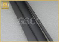 China Virgin Raw Material Rectangular Carbide Blanks Grey Flat Wear Strips 14.6-15.0 g/cm3 90 HRA for sale