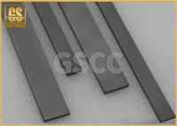 China High Precision Tungsten Carbide Square Bar Flat Wear Strips 1-15mm Thickness 4-80mm Width for sale