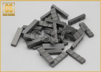 China Strook Gray Concrete Tungsten Carbide Tips voor Landbouwmachines Te koop