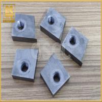China Threaded Hole Tungsten Carbide Cutter for Plastic Granulation YG6 YG8 for sale