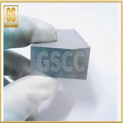 中国 銀製灰色は14.9-15.1 G/cm3の密度の超硬合金のストリップを 販売のため