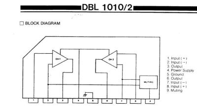 Cina DBL1010HB-100 M-R Integrated Circuit Chip 7-18V 1KHZ a basso rumore in vendita