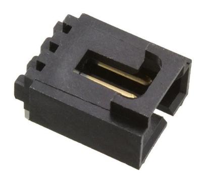 China 70553-0002 Connector Header Through Hole Right Angle 3 Position 0.100