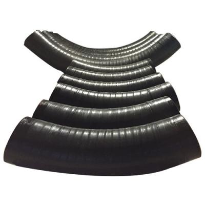 China Free Sample Round Flange Lined Pipe Attachments Insulated Pipeline Fittings with FBE Coating for sale