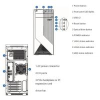China NP3020M5 Server 2 Intel E-2236 Tower Server with Processor Main Frequency of 4.8 GHz for sale
