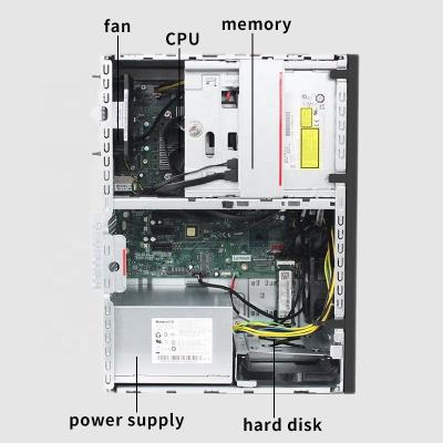 Cina Intel Desktop CPU G6400 2-Core 8GB RAM 256G 1T T100C Tower Server Computer per le esigenze in vendita