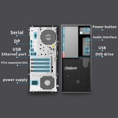 中国 Lenovo ThinkServer TS80XタワーサーバーとXeon E-2224Gプロセッサでカスタマイズ可能 販売のため