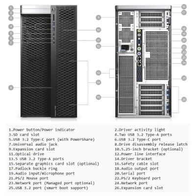 Cina Xeon Precision Workstation T7920 Tower Server System Computer pronto per il vostro business in vendita