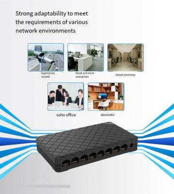 中国 VLAN サポート 5 ポート 100/1000M RG-ES05 RG-ES05G オフィス・ホーム向けエンタープライズ スイッチ 販売のため