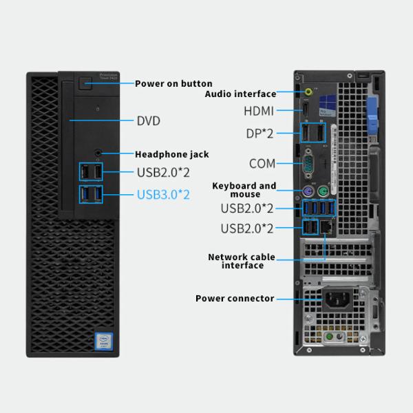 Quality 500W Power Supply T3420 Tower Workstation for Business Efficiency and Speed for sale