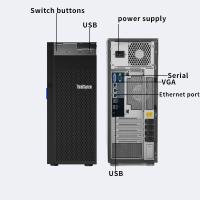 China DDR4 Memory Lenovo ThinkSystem ST258 Tower Server Enterprise Level and Customizable for sale