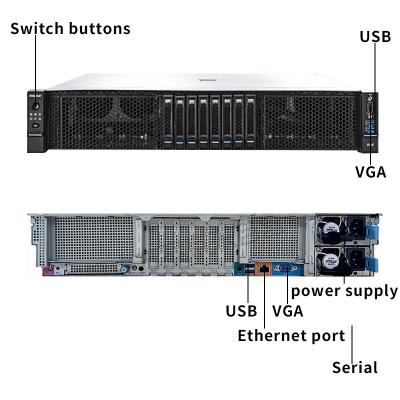 中国 インシュパール NF8480M5 インテル Xeon スライバー 4208 4U ラック サーバー 販売のため