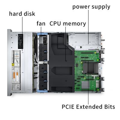 Cina Utilizzato R550 2U Rack Server Intel Powered Private Mold NO e Prodotti Status utilizzato in vendita