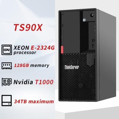 Cina Lenovos Tower Server Thinksystem TS90X Server alimentato dal processore Xeon E2324G a 3,5 GHz in vendita