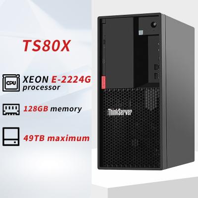 Cina Lenovos TS80X Tower Server E-2224G Processore Tipo 3.5GHz 8GB 1TB per operazioni fluide in vendita