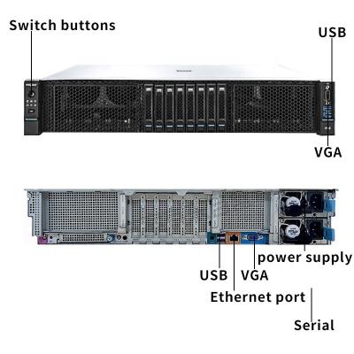 China inspurr NF8260M6 2U Rack Server High Processor en gebruikt met Intel Xeon Technology Te koop