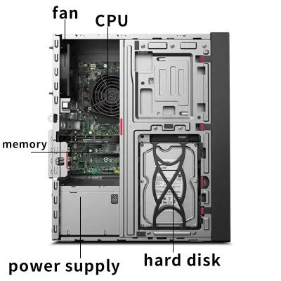中国 I7/I9 CPU A2000 タワーデスクトップ ワークステーション P340 デザインレンダリング モデリング オフィス編集 販売のため