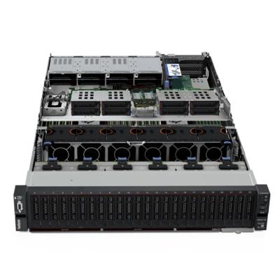 中国 レノボ SR650 V2 2U Xeon 4310 32GB 3*1.2T SAS データ処理ソリューションのためのラックサーバー 販売のため