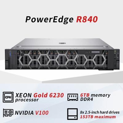 Cina Poweredge Emc R840 Server Computer 2u Rack Server Private Mold Xeon 5218 Processore in vendita