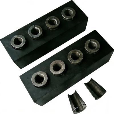 China Slab Anchor Head Wedge for 4 Strands for sale