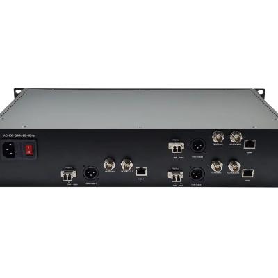 China Multi-Functional 5CH 12G SDI to Ethernet Fiber Optic Converter With XLR Audio for sale