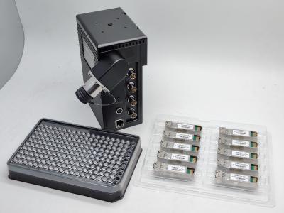 China Hot-pluggable SFP+ 12G Video SDI Optical Cable Module With LC Fiber Connector for sale