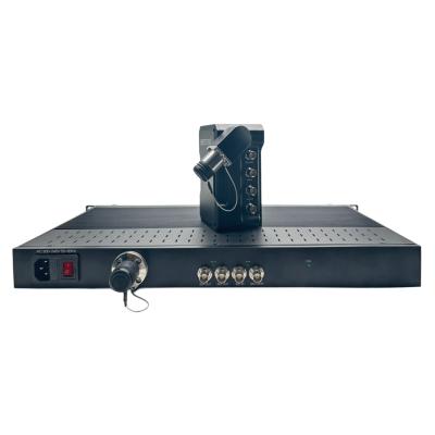 China SMPTE 4K 12G-SDI Fiber Transmission System With PGM Video Return for sale