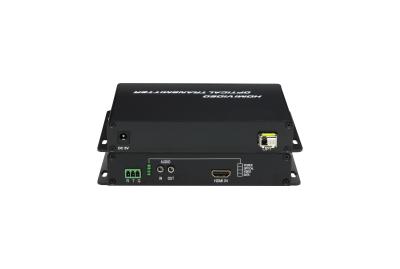 China 1 channel Uncompressed HDMI video over fiber optic extender ,  HDMI 1.3 standard audio to optical converter for sale