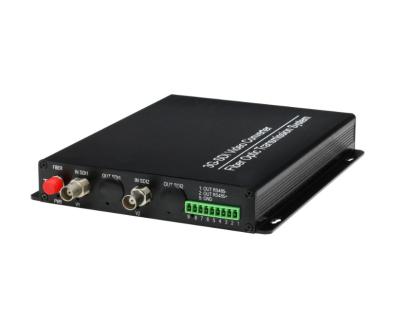 China 2 Channel 3g-Sdi Fiber Video Converter With RS485 , WDM Video Converter for sale