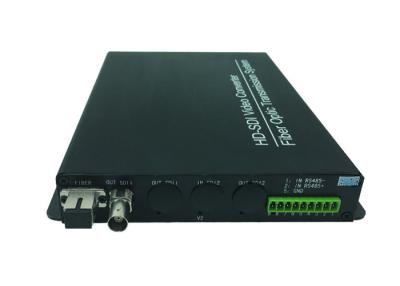 中国 1逆繊維のコンバーターの視覚のビデオ トランシーバーBNCインターフェイスへのRS485データHD SDI 販売のため