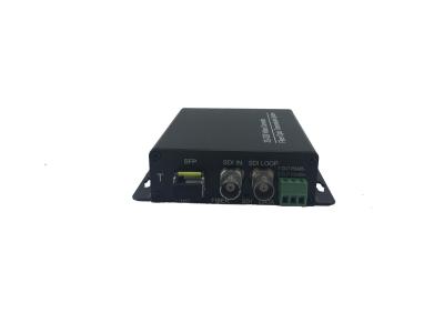 China RS485/RS422/RS232 sistema de radiodifusión de los datos 3G SDI integrado con 1Channel el audio, paquete del cartón en venta