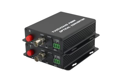 China 1ch Ahd Video Fiber Converter 720p 960p 1080p Hd-Cvi / Ahd / Tvi Converter for sale