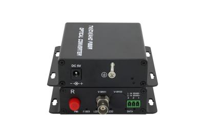 China 1-Ch 720P/1080P HDCVI/TVI/AHD to Fiber Video Converter HD Video Transmitter support Dahua 720P/1080P CCTV Cameras for sale