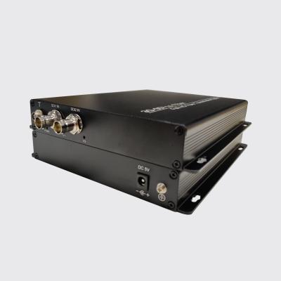 China HDTV 3g sdi video digital optical converter SC / FC Fiber Connector 48KHz Digital Audio for sale