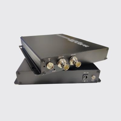 China HDTV 3g sdi video digital optical converter SC / FC Fiber Connector 48KHz Digital Audio for sale