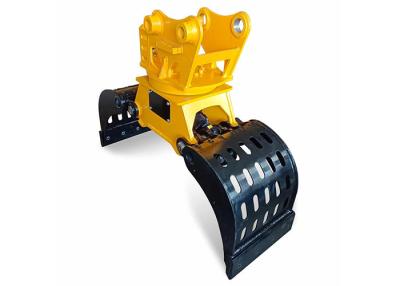 China 360 Degrees Rotation Angle Hydraulic Grapple Less Maintenance for sale