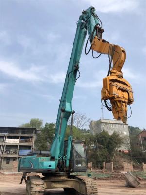 China OEM Excavator Pile Driving Boom Arm vibratory pile hammer Attachment for sale
