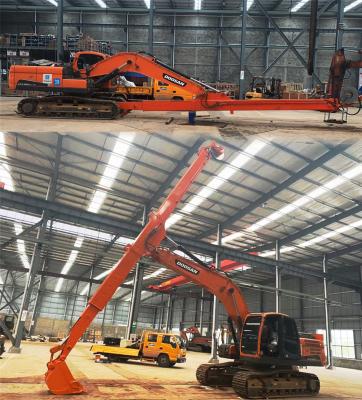Chine Excavateur Téléscopique Boom Téléscopique Stick Pour le travail de dragage du port fluvial à vendre